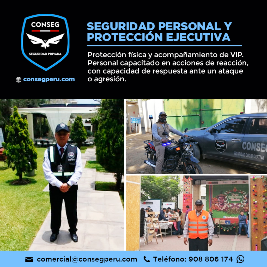 CONSEG PERU | SEGURIDAD PERSONAL Y ELECTRÓNICA Peru