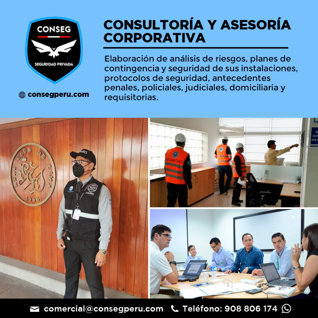 CONSEG PERU | SEGURIDAD PERSONAL Y ELECTRÓNICA Peru